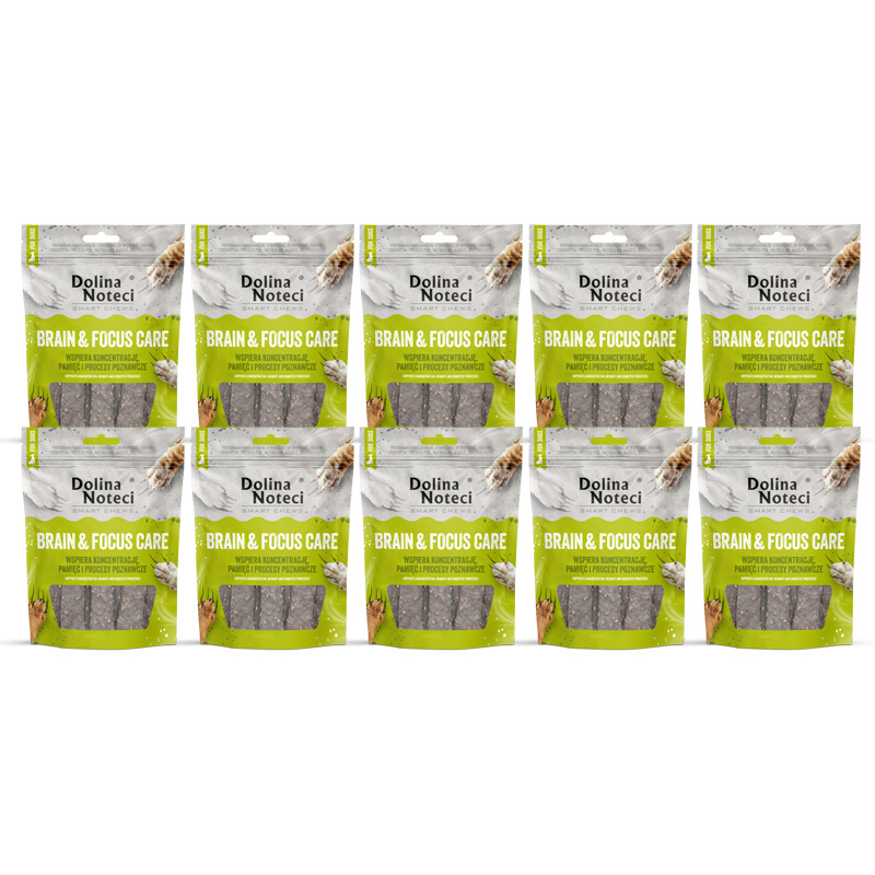 Dolina Noteci Smart Chews Brain & Focus Care Gryzaki funkcjonalne dla ...